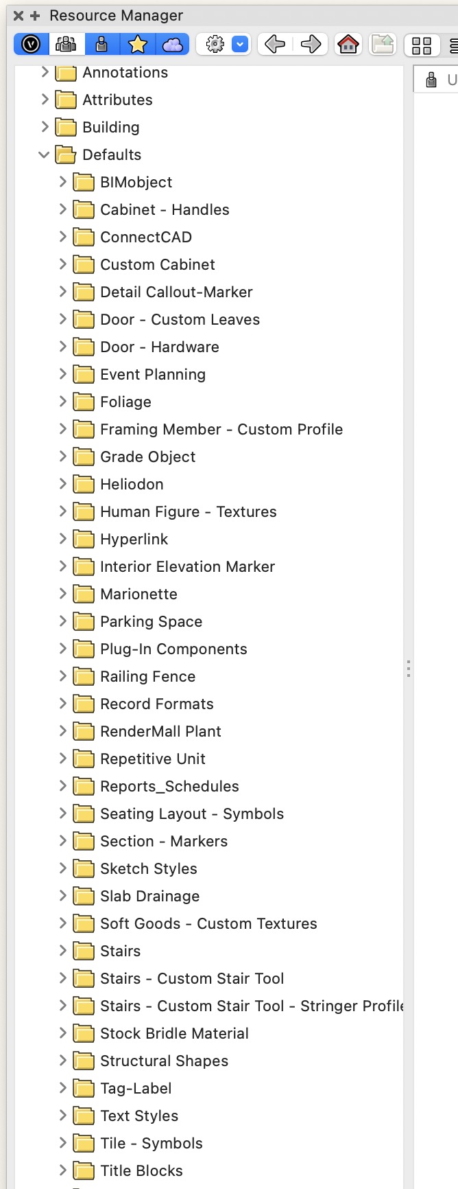 Better Vectorworks resource folder structure, please. - Wishlist - Feature and Content Requests ...