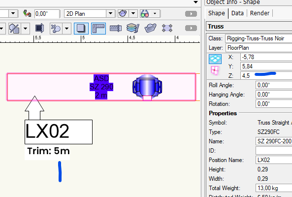 Data tag : Rigging Object Tag-Style 3 Up-Note - Entertainment ...