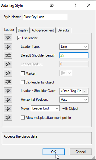Adding shoulder line to plant data tag - Troubleshooting - Vectorworks Community Board