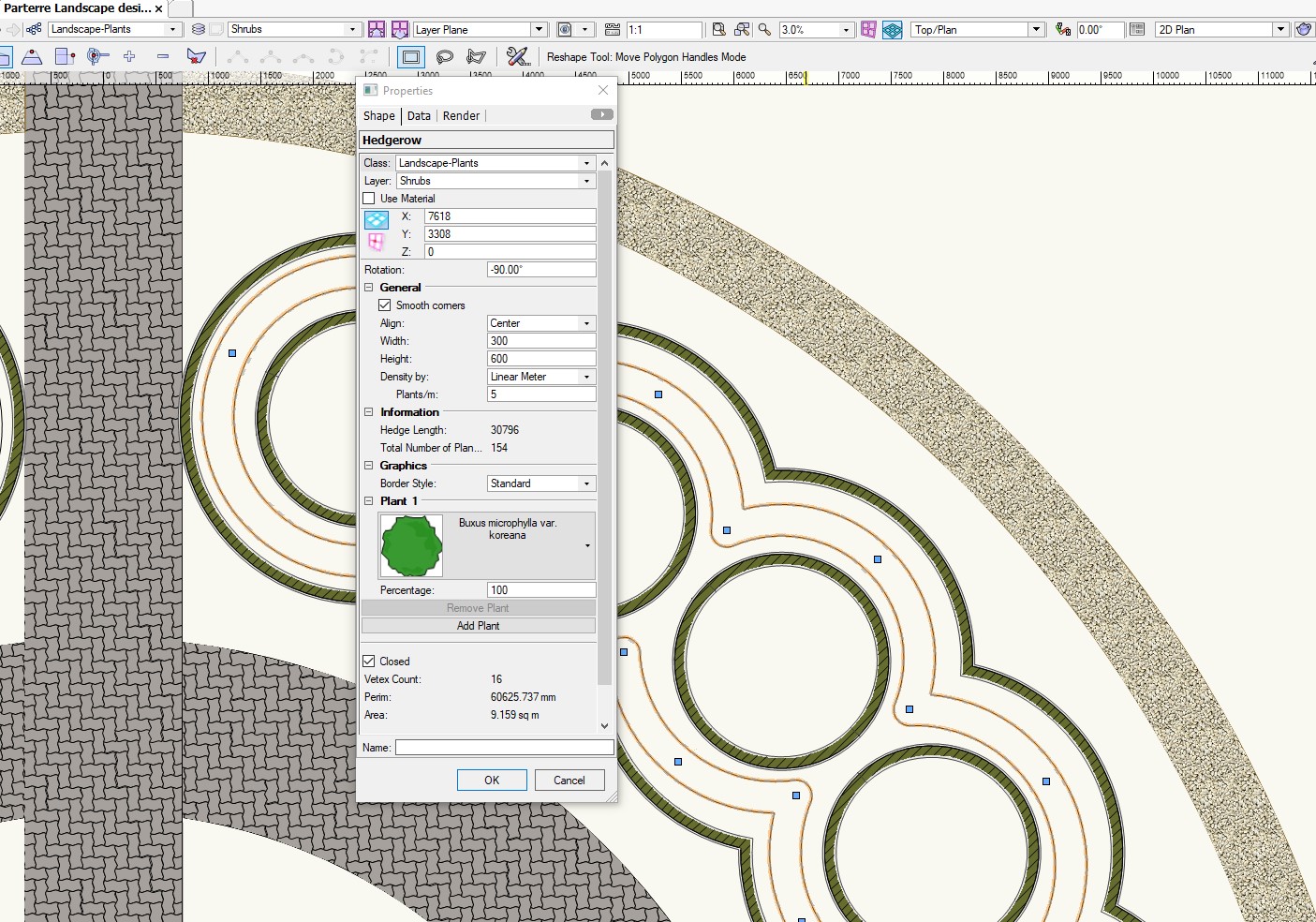 Hedgerow tool - Troubleshooting - Vectorworks Community Board