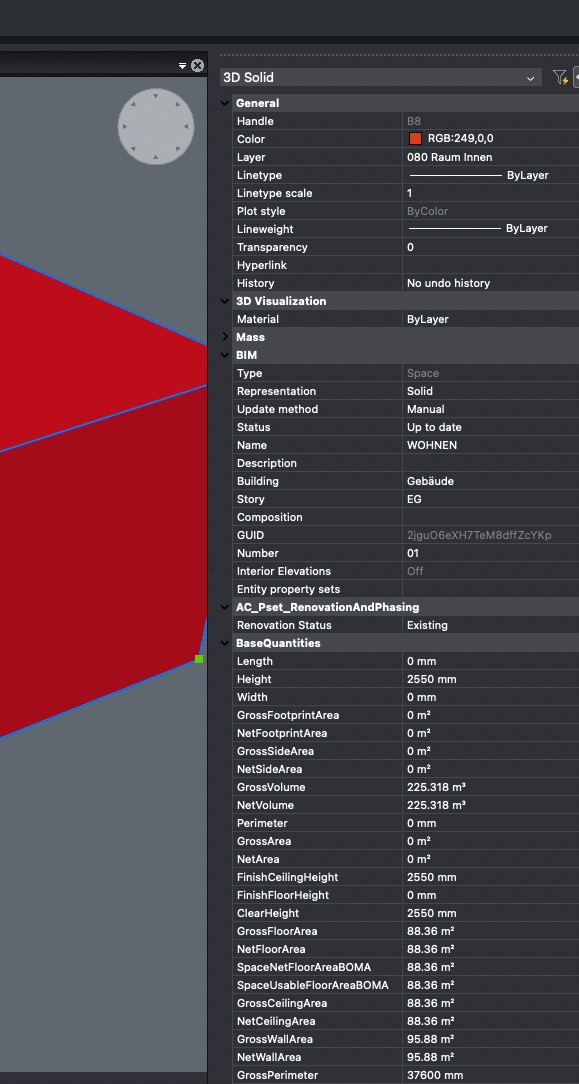 IfcSpace translated into Vectorworks Space object - Troubleshooting - Vectorworks Community Board
