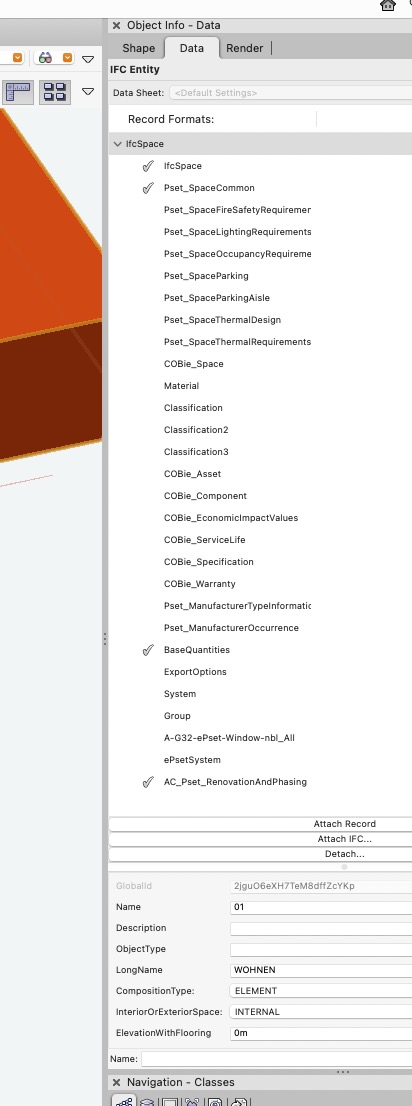IfcSpace translated into Vectorworks Space object - Troubleshooting - Vectorworks Community Board