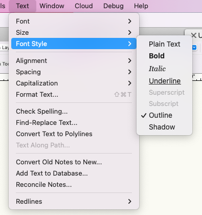 Fonts as outlines - Troubleshooting - Vectorworks Community Board