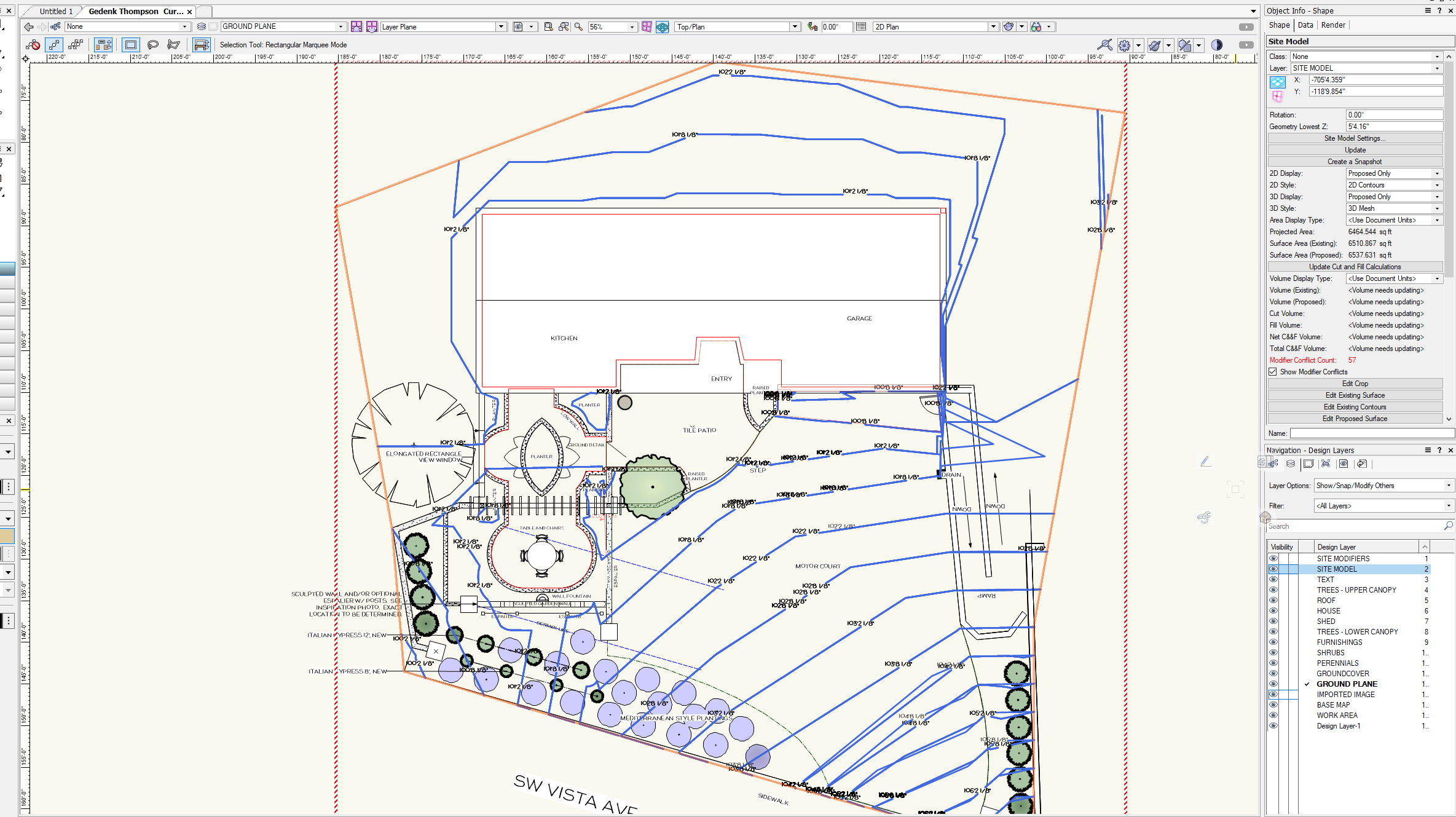 Site Modifier Conflicts Where Are The Symbols To Show Where The Conflicts Are Site Design