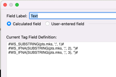 Tag Field reference - General Discussion - Vectorworks Community Board