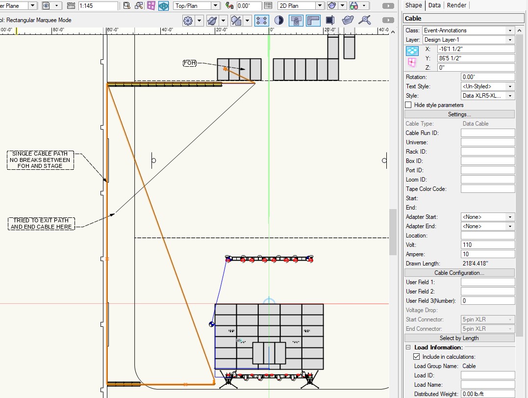 Cable Paths / Cable Tool Bug? - Entertainment - Vectorworks Community Board Cable Paths / Cable Tool Bug? - Entertainment - Vectorworks Community Board