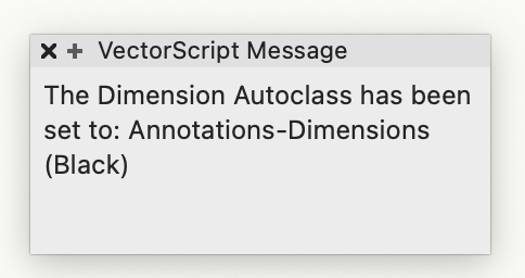 Script to change Dimension Class...? - General Discussion - Vectorworks ...