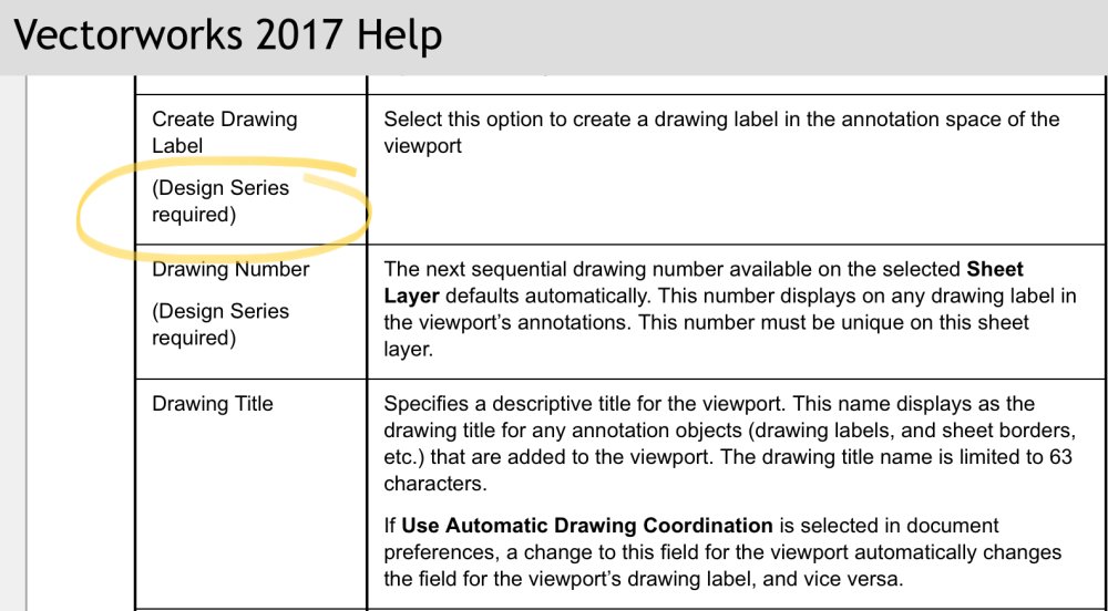 Automatic drawing label in viewport - how to remove - Troubleshooting - Vectorworks Community Board