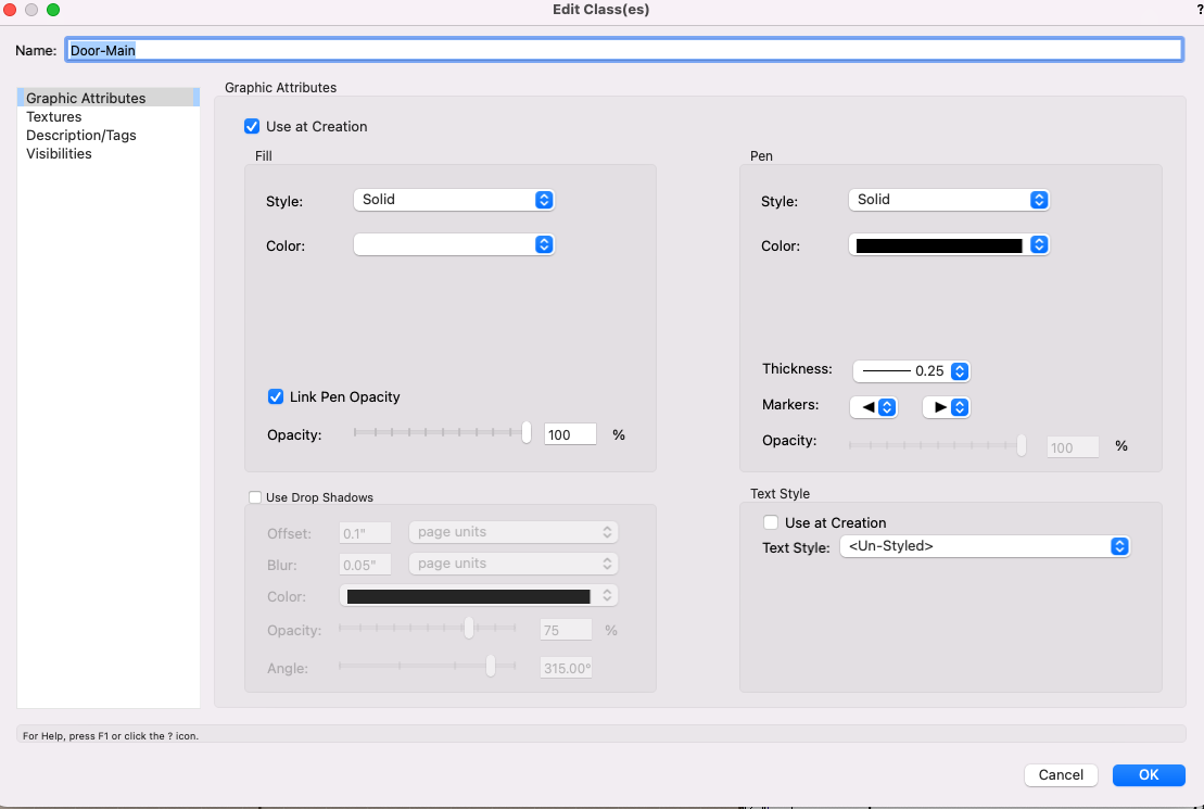 Styled door and window classes in remodel. - Troubleshooting - Vectorworks Community Board