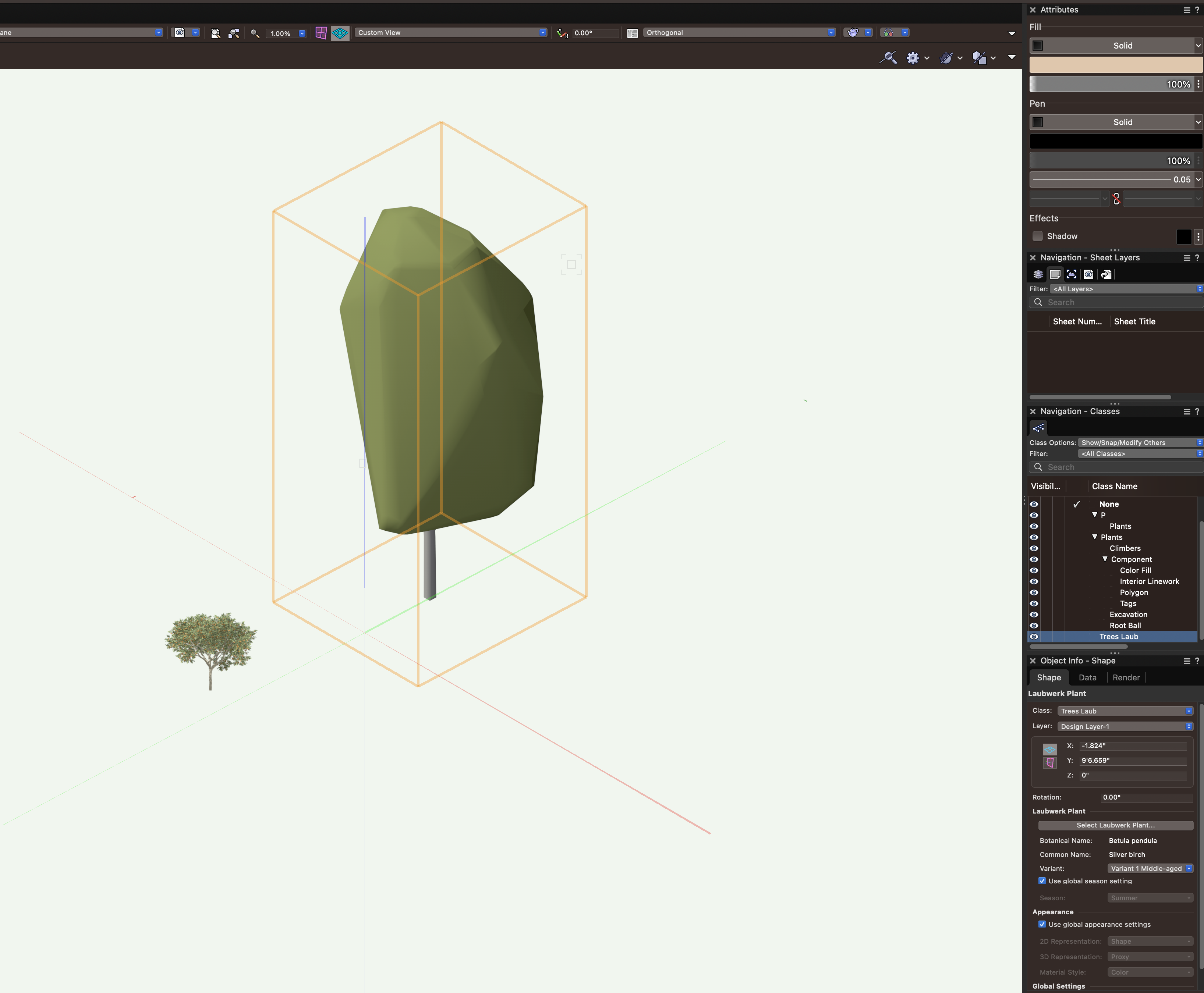 Laubwerk Trees Not Showing Finished Render Troubleshooting Vectorworks Community Board