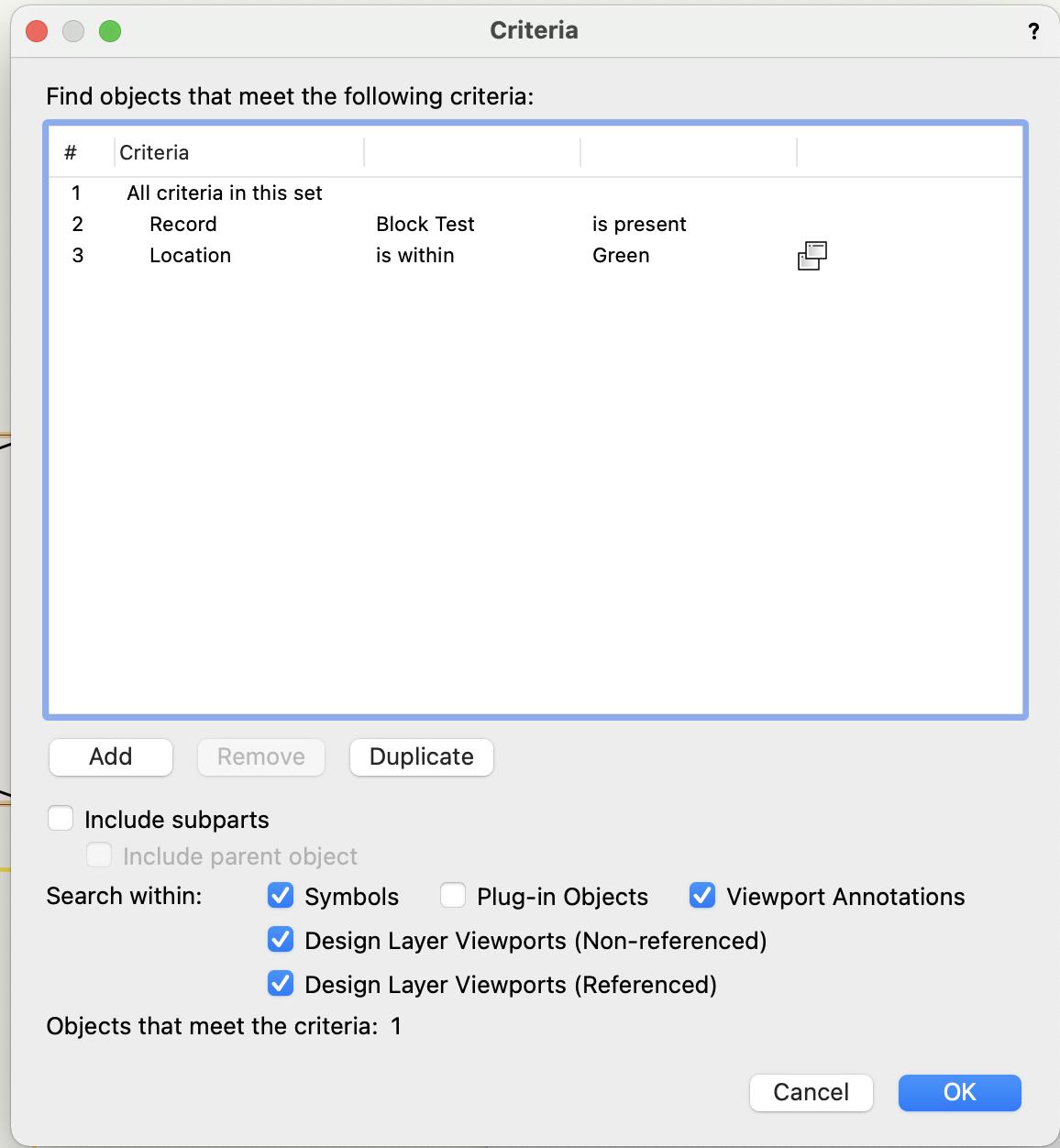 Can worksheets calculate just a portion of the area of an object ...