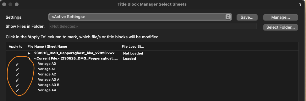 Changing multiple titleblocks at once - Troubleshooting - Vectorworks Community Board
