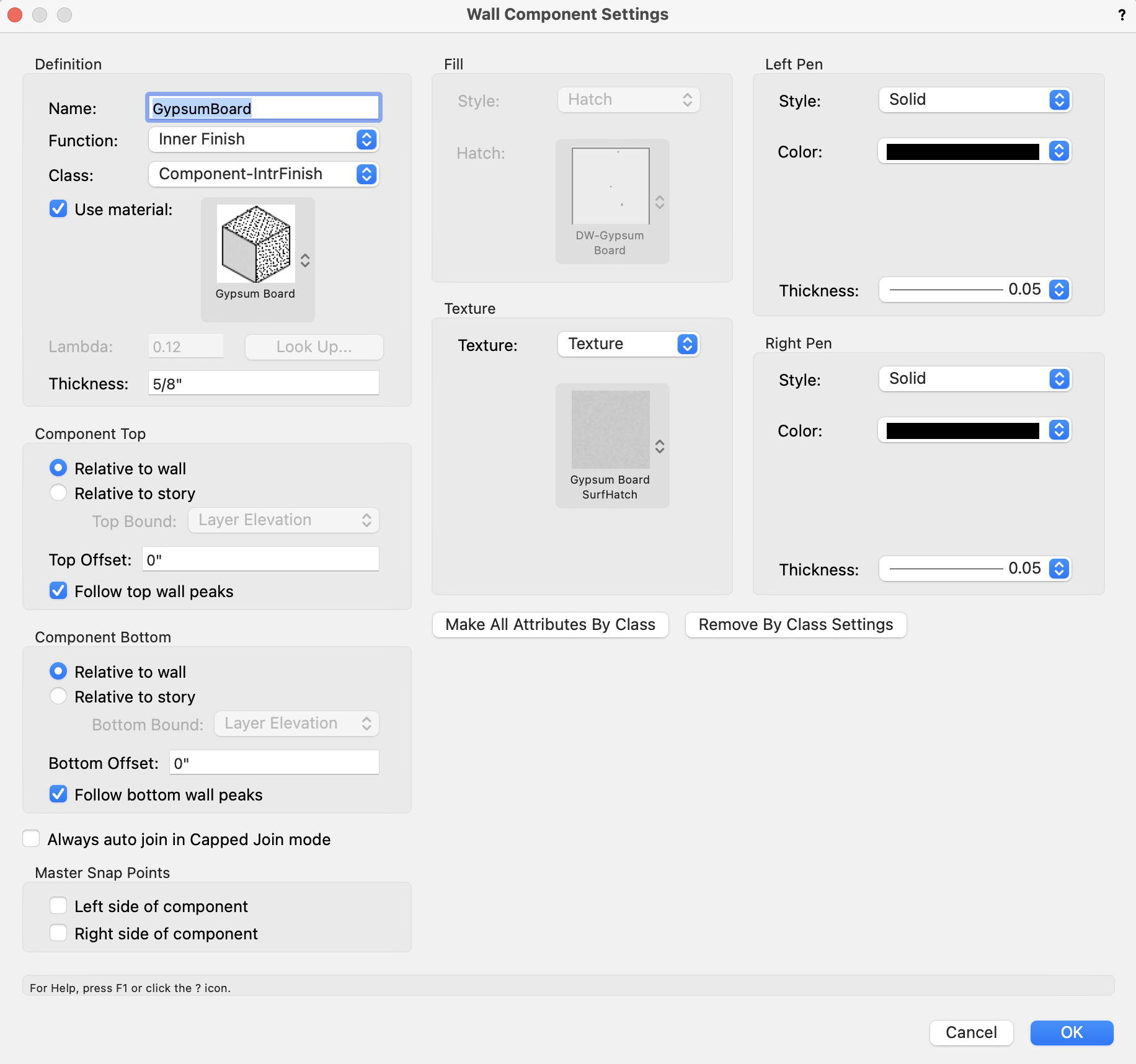 Wall component graphic behavior changes when part of a symbol ...
