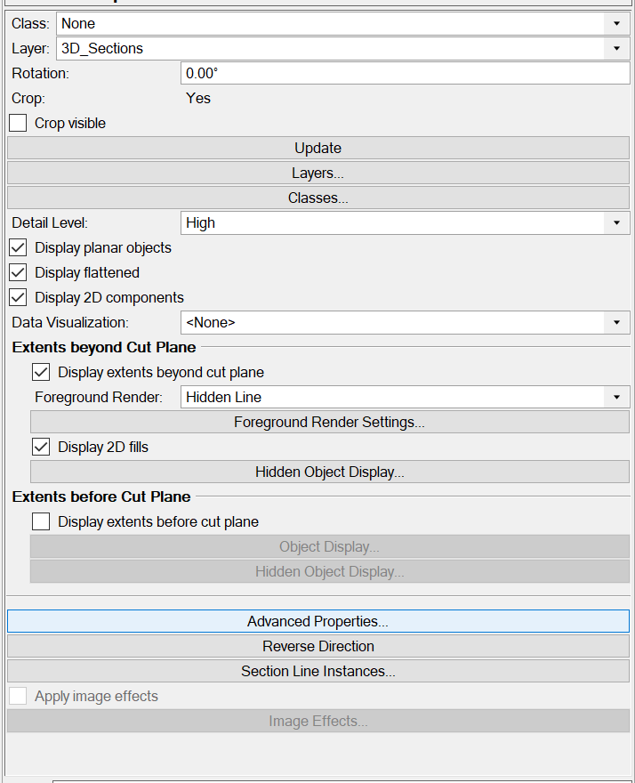 Fills beyond cut plane not showing - Troubleshooting - Vectorworks Community Board