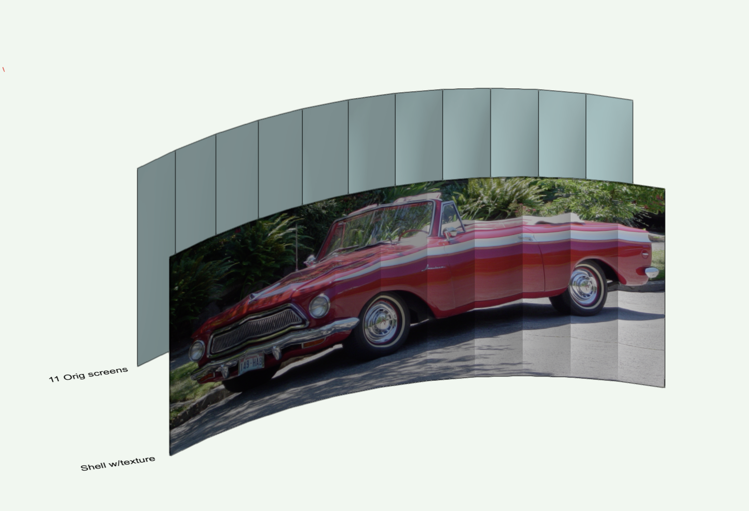 Map texture in a curved LED screen - Entertainment - Vectorworks ...