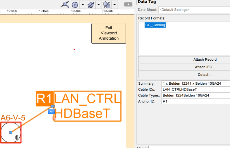 Customizing Cabling Sheet and creating Cables geometry - ConnectCAD - Vectorworks Community Board