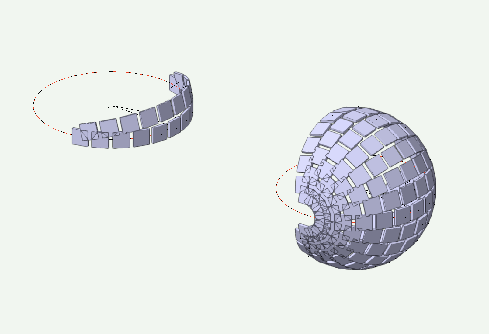 3d-Symbol distribution on a sphere object - General Discussion ...
