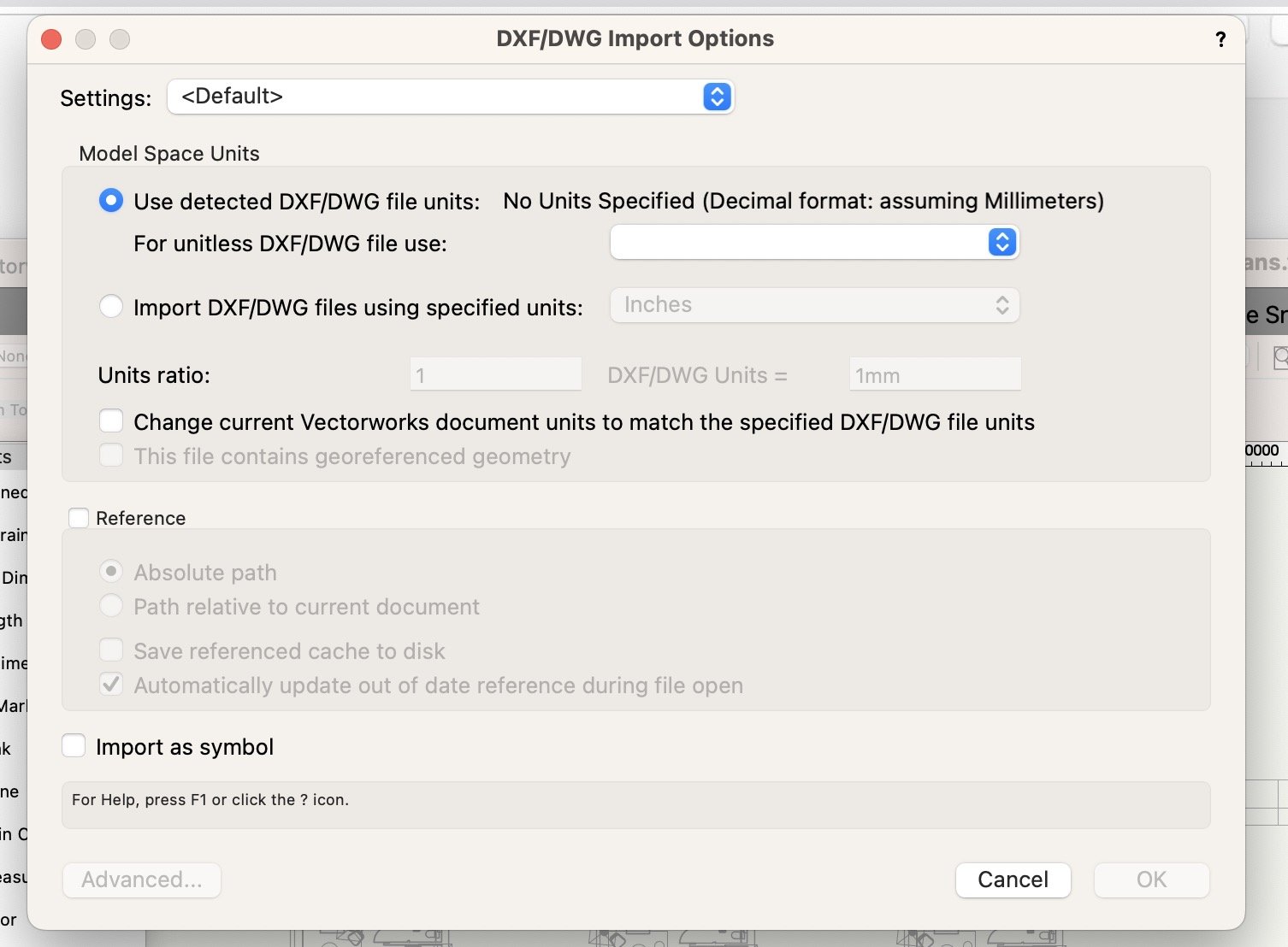 How To Resize Imported Cad Block Troubleshooting Vectorworks Community Board