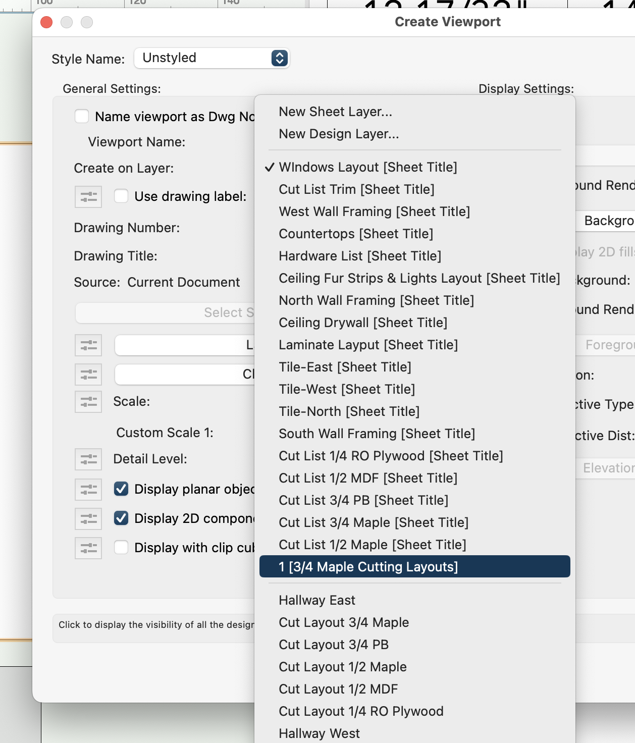 Naming Sheets and Viewports? - General Discussion - Vectorworks ...