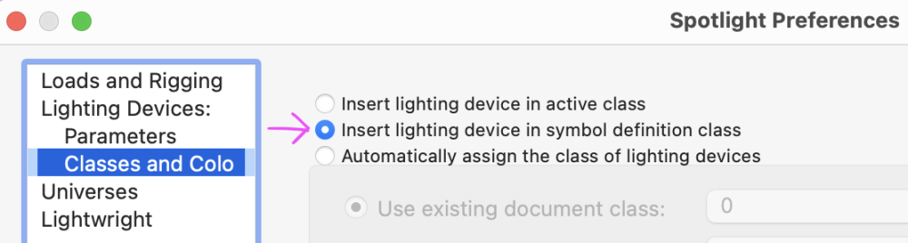 Lighting Devices take over class properties - Entertainment - Vectorworks Community Board
