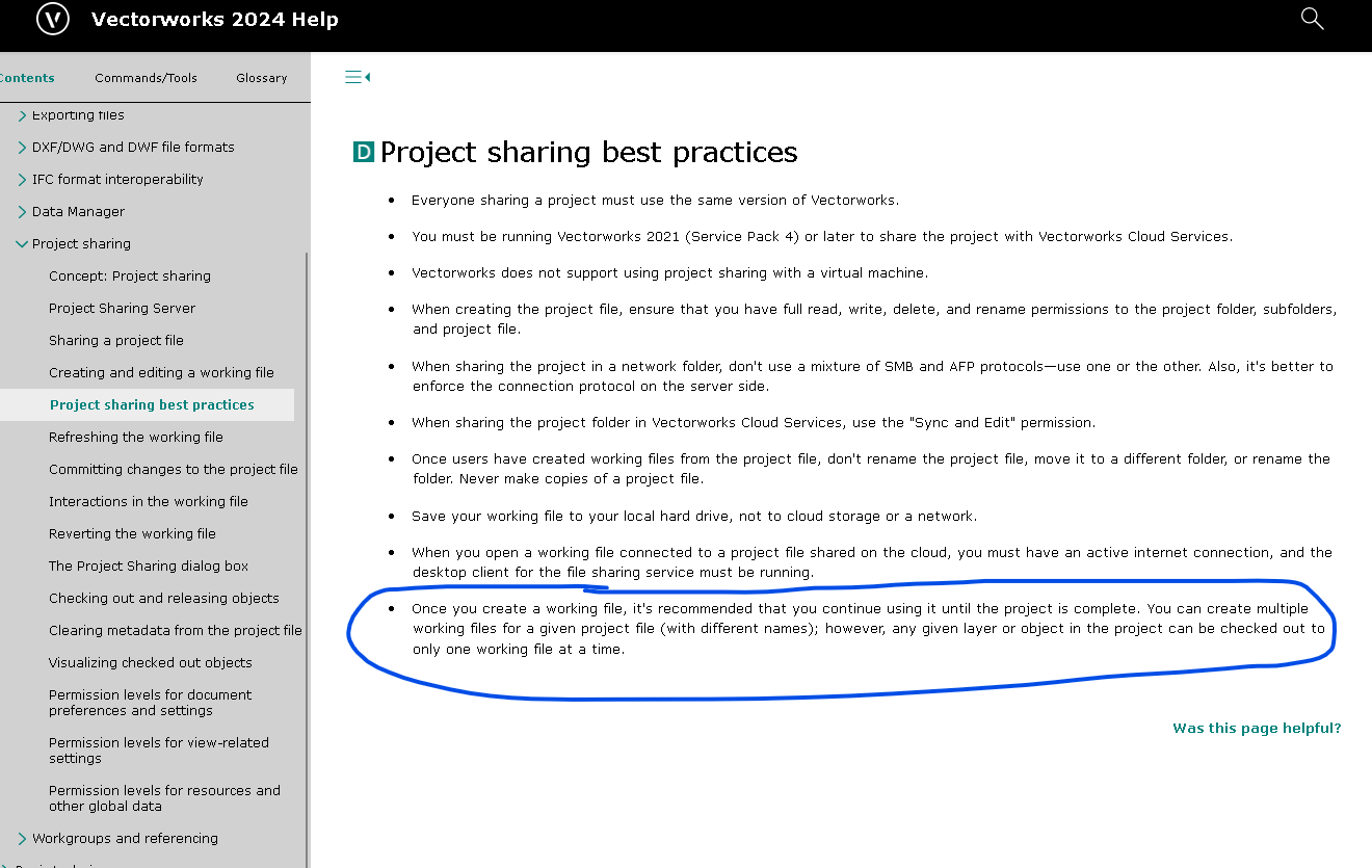 Project sharing - no collaboration - Entertainment - Vectorworks Community Board