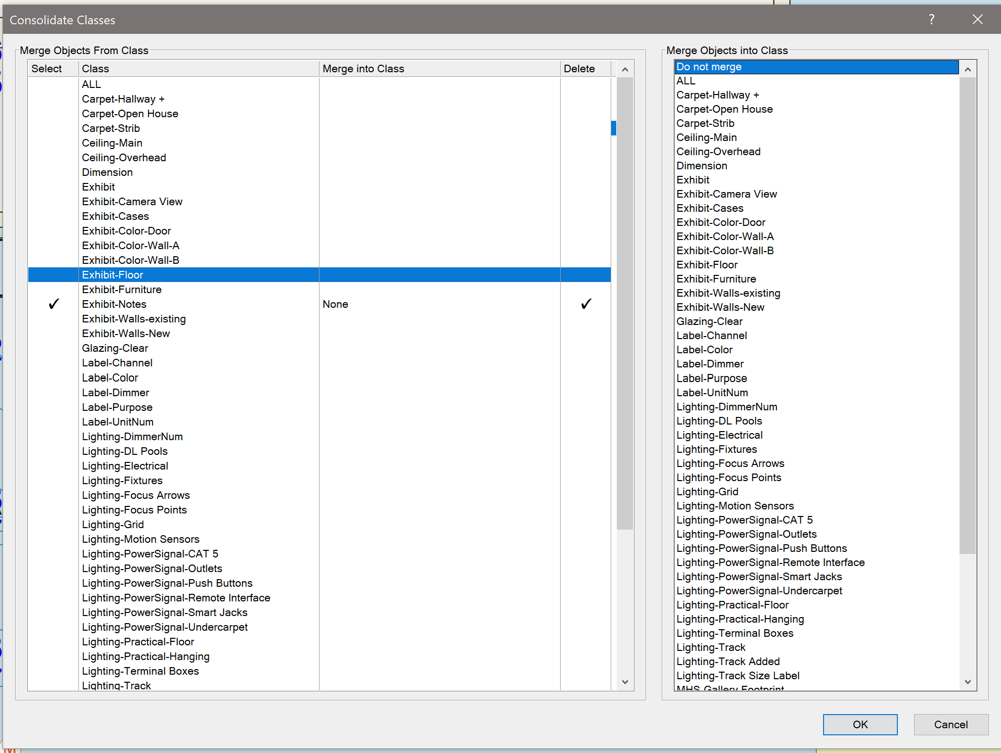 what is the workflow for ensuring that drawing objects stay in the correct class? - Workflows ...