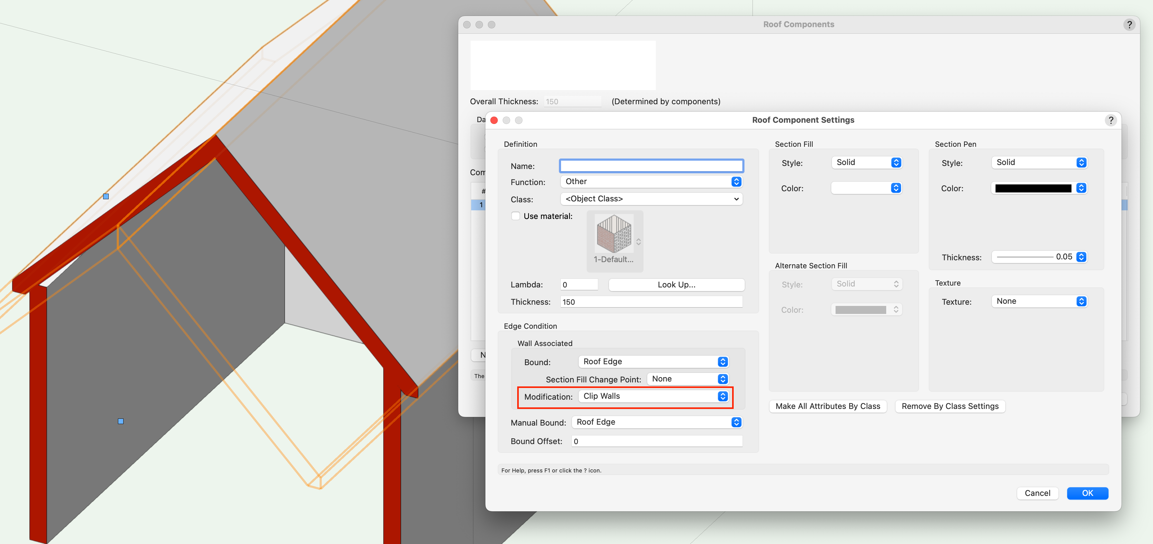 Wall clipping to roof issues - Architecture - Vectorworks Community Board