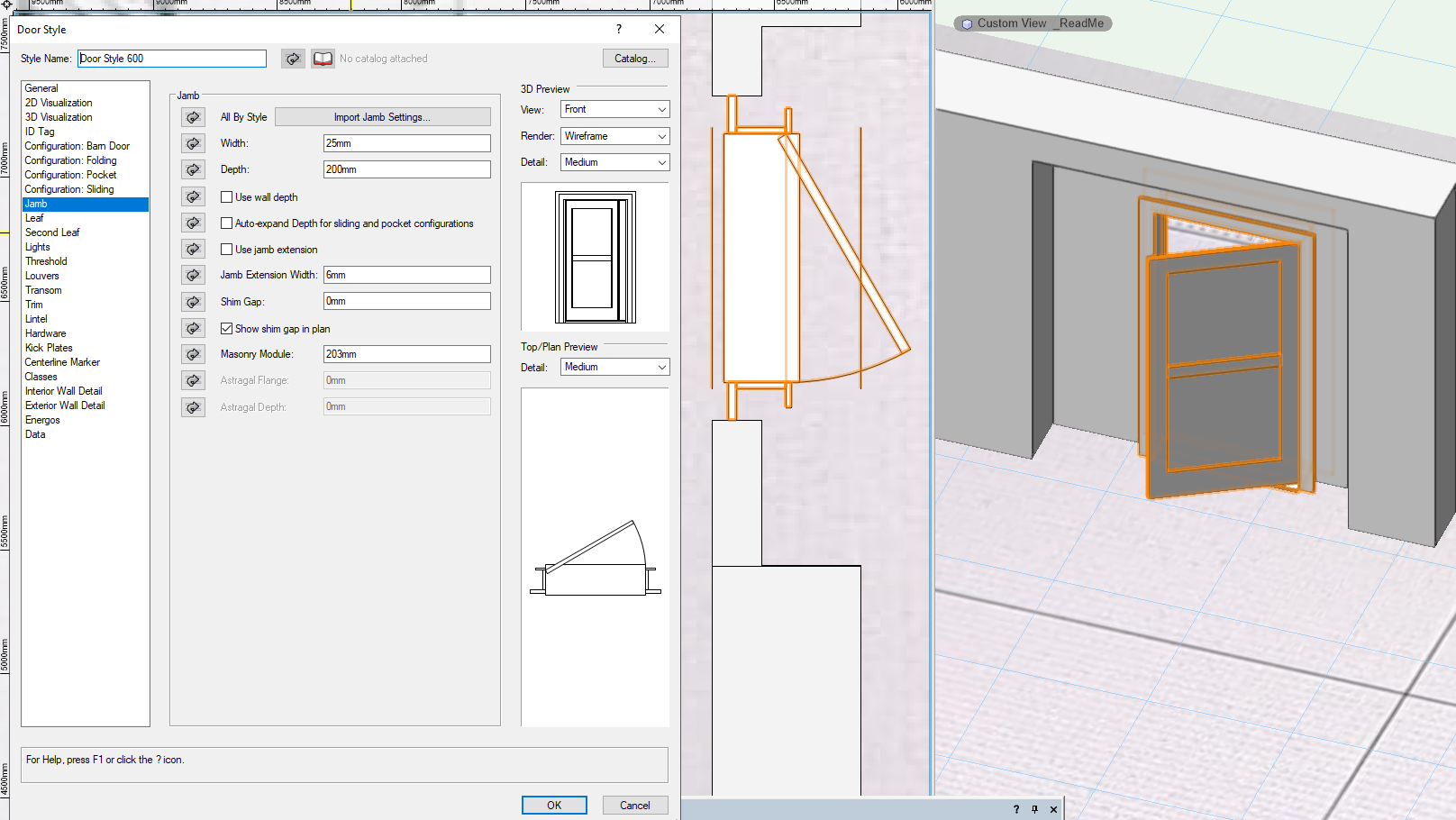 Doors / windows in wall recess - Architecture - Vectorworks Community Board