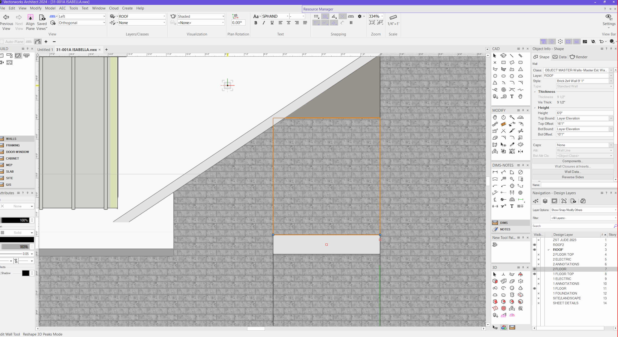 Wall Edit Tool Troubleshooting Vectorworks Community Board