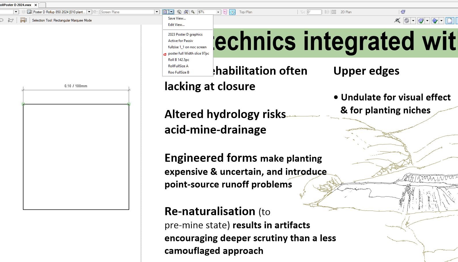 Design Layers Same Size Page As Viewport Site Design Vectorworks Community Board