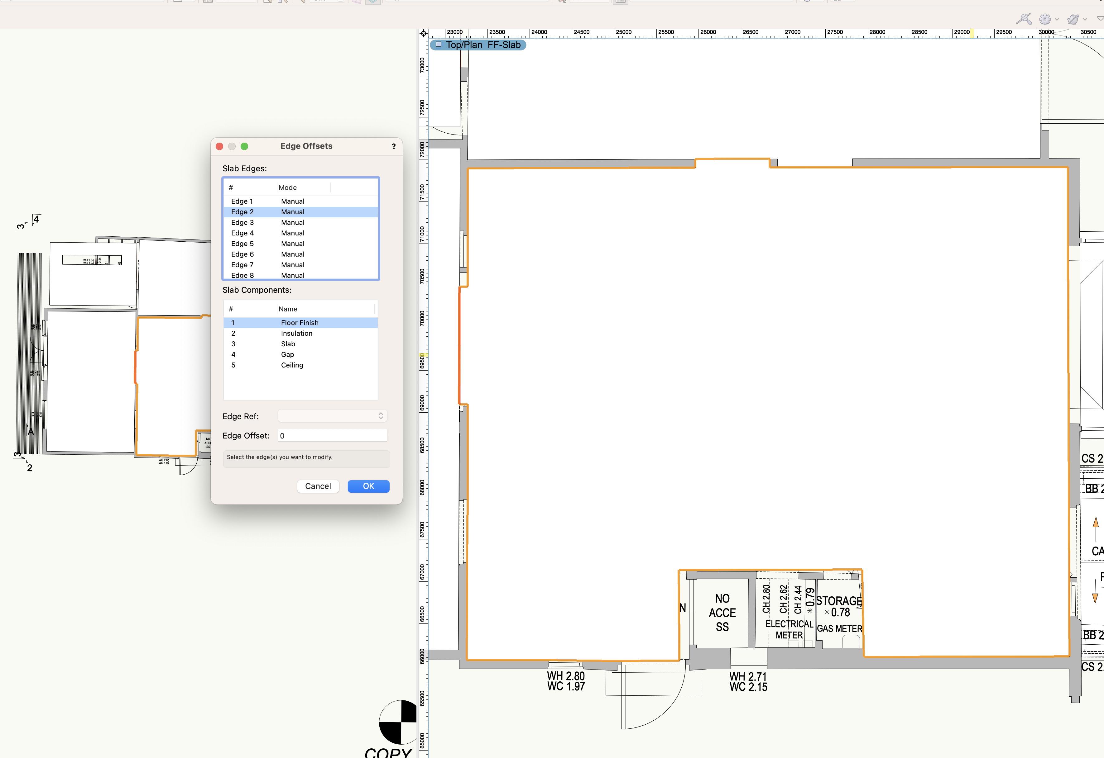 Slab Components Wont Snap To Edge Offsets Troubleshooting Vectorworks Community Board