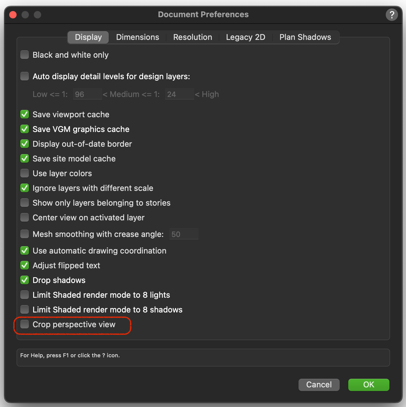 View stage from audience perspective - Entertainment - Vectorworks ...