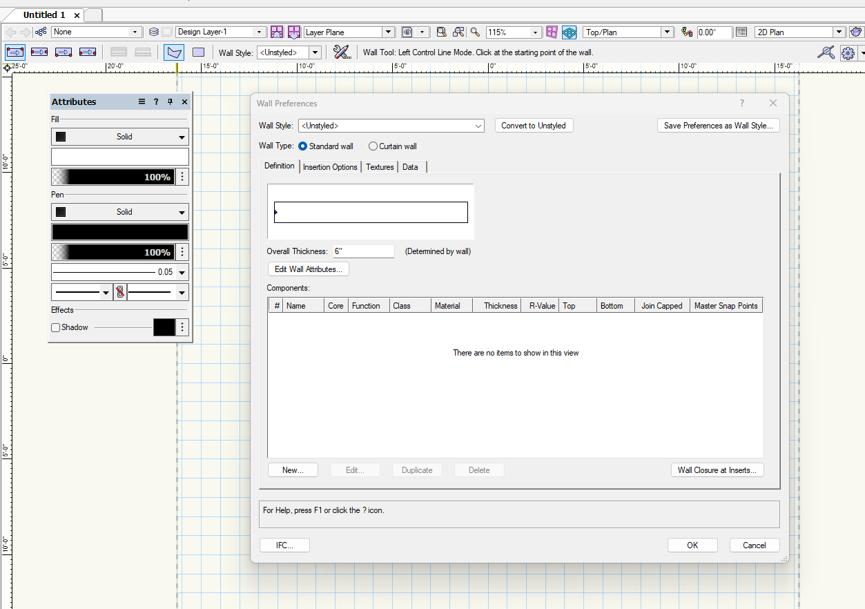 generic walls - Architecture - Vectorworks Community Board