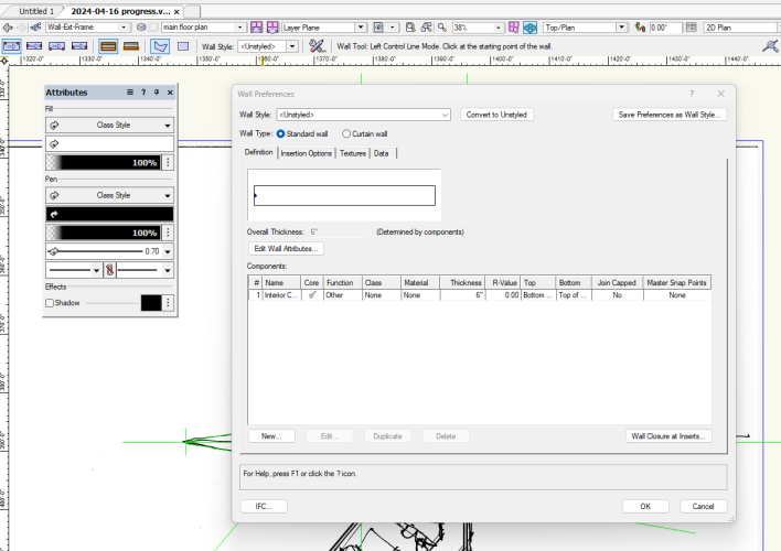 generic walls - Architecture - Vectorworks Community Board