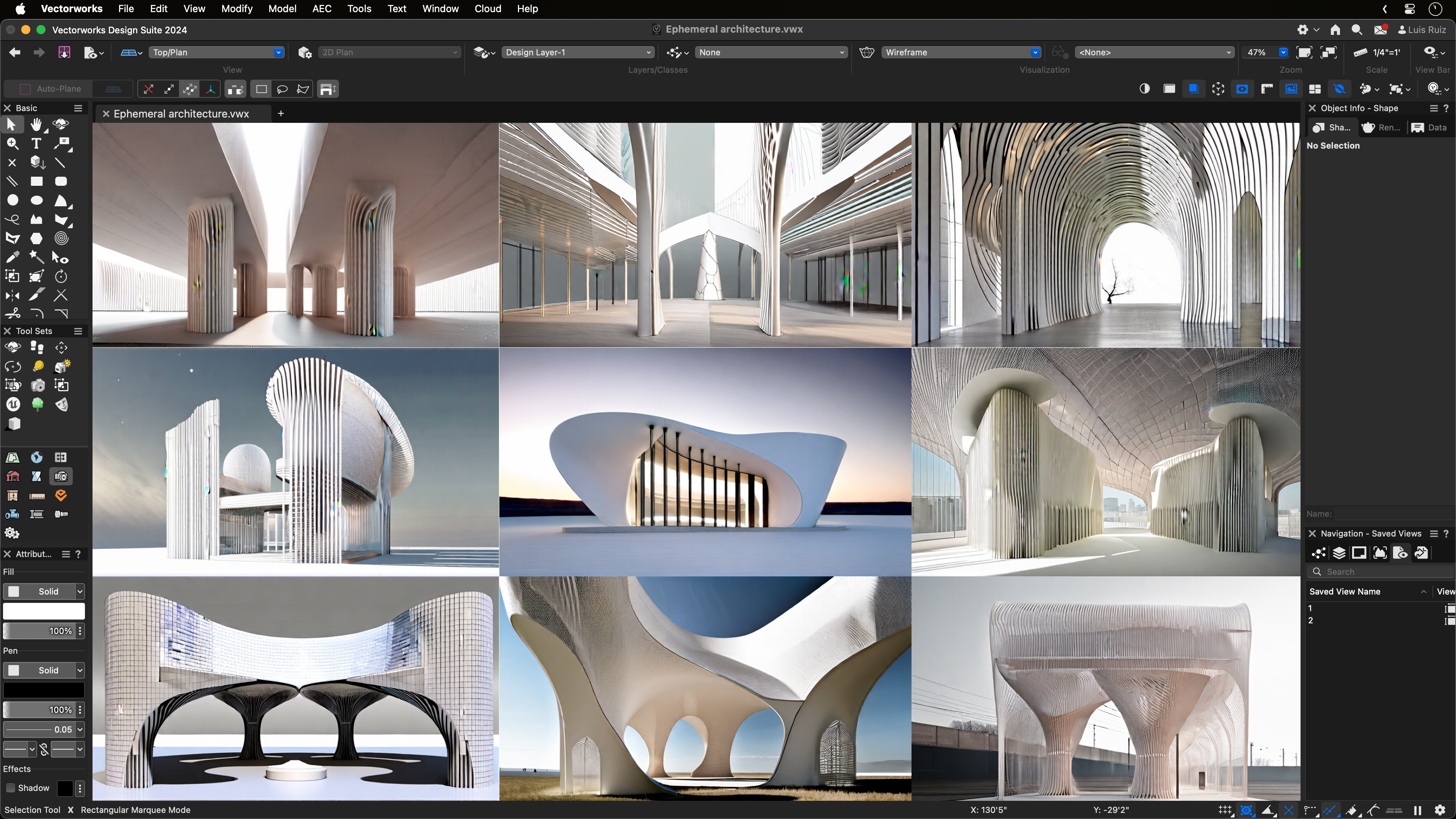 Ephemeral Architecture - AI Visualizer - Vectorworks Community Board