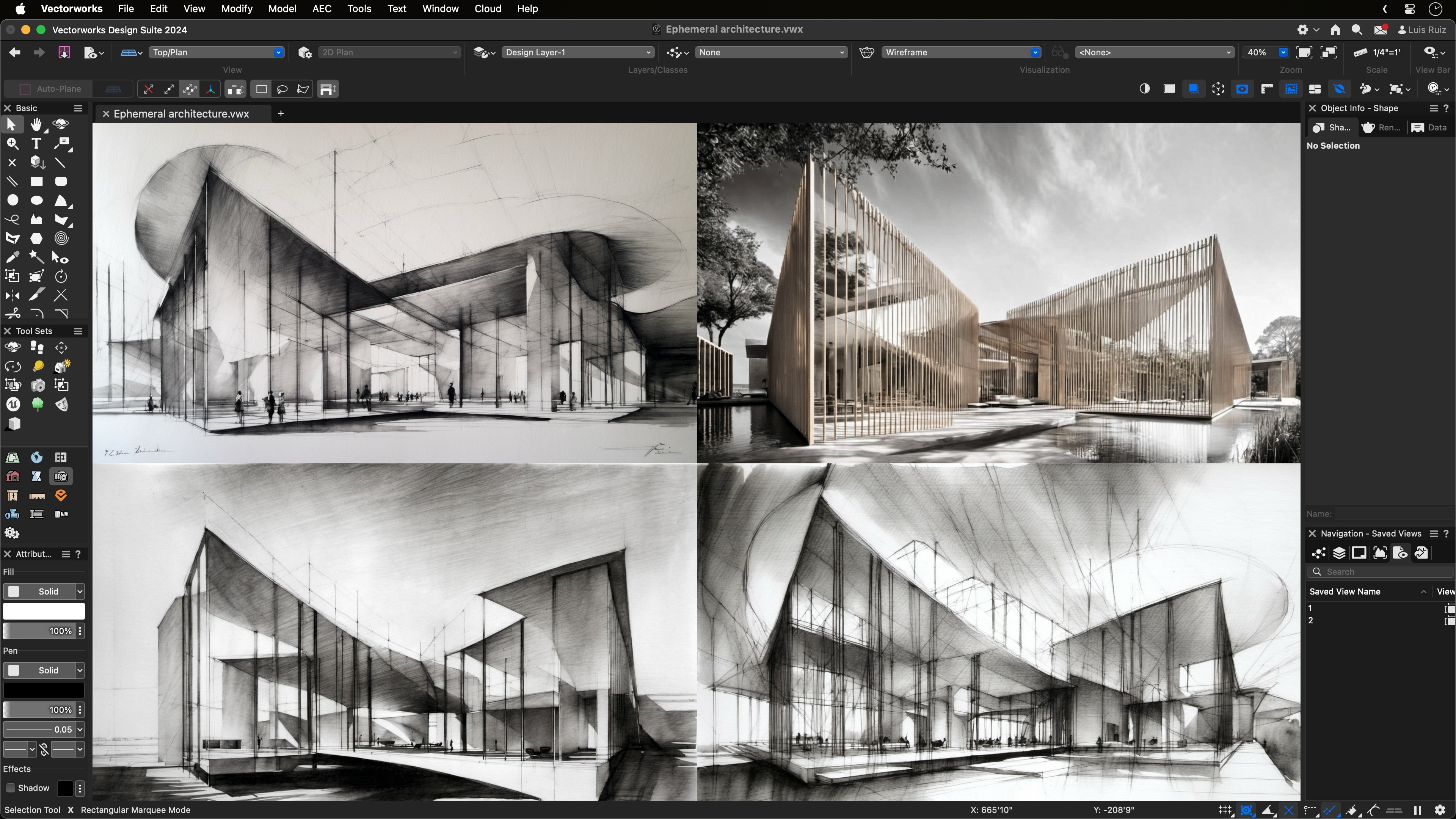 Ephemeral Architecture - AI Visualizer - Vectorworks Community Board