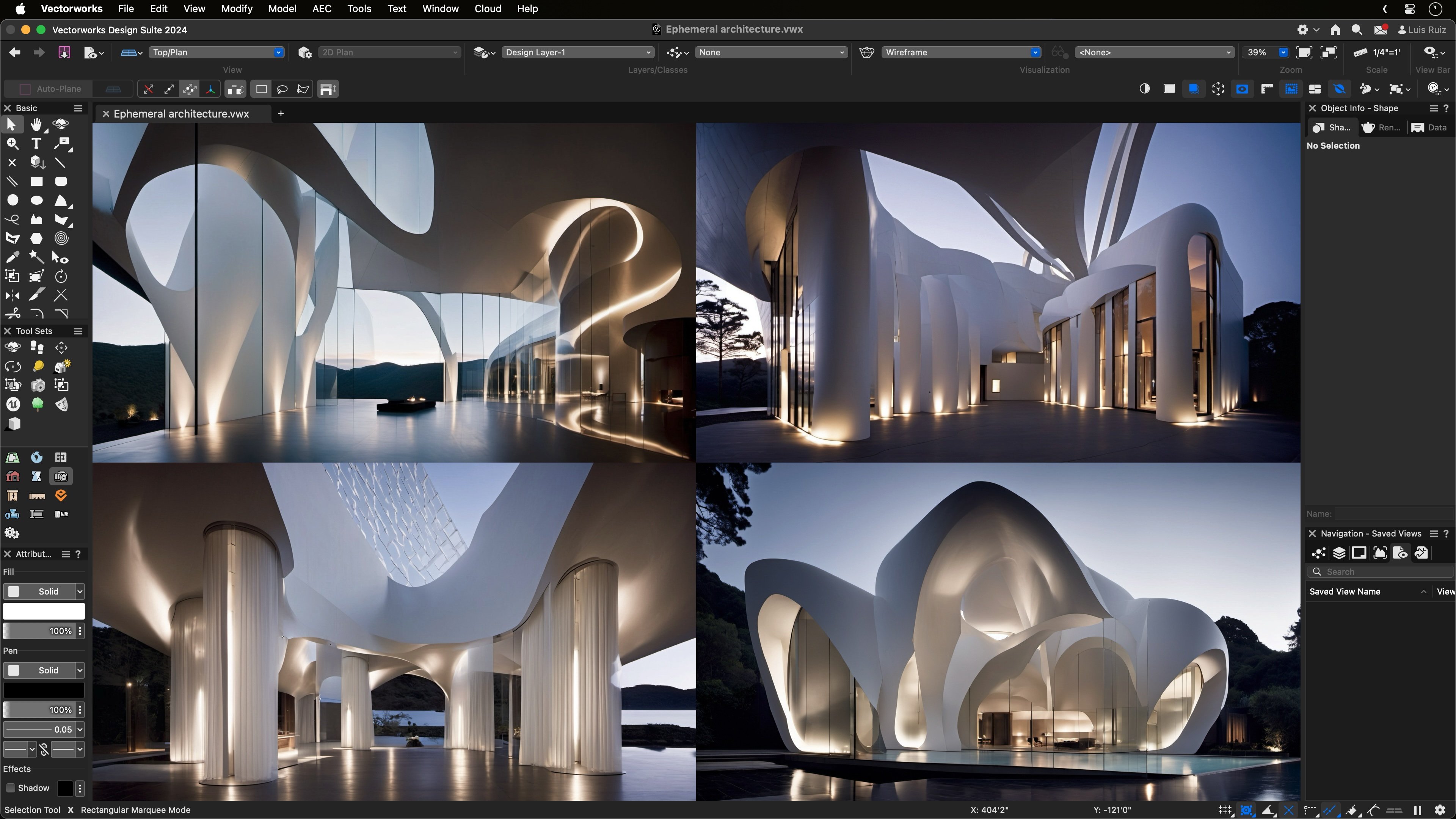 Ephemeral Architecture - AI Visualizer - Vectorworks Community Board