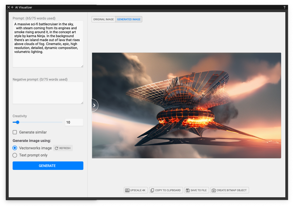 Spaceships - AI Visualizer - Vectorworks Community Board