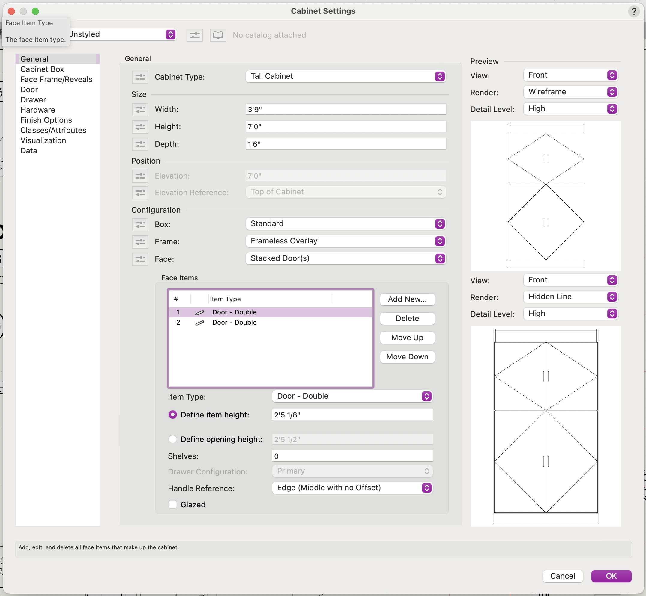 Cabinet Tool Troubleshooting Vectorworks Community Board