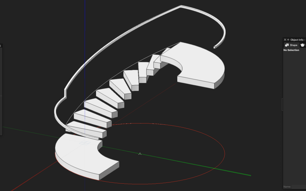 Making a smooth transition (in 3d) between two NURBS curves? - General Discussion - Vectorworks ...