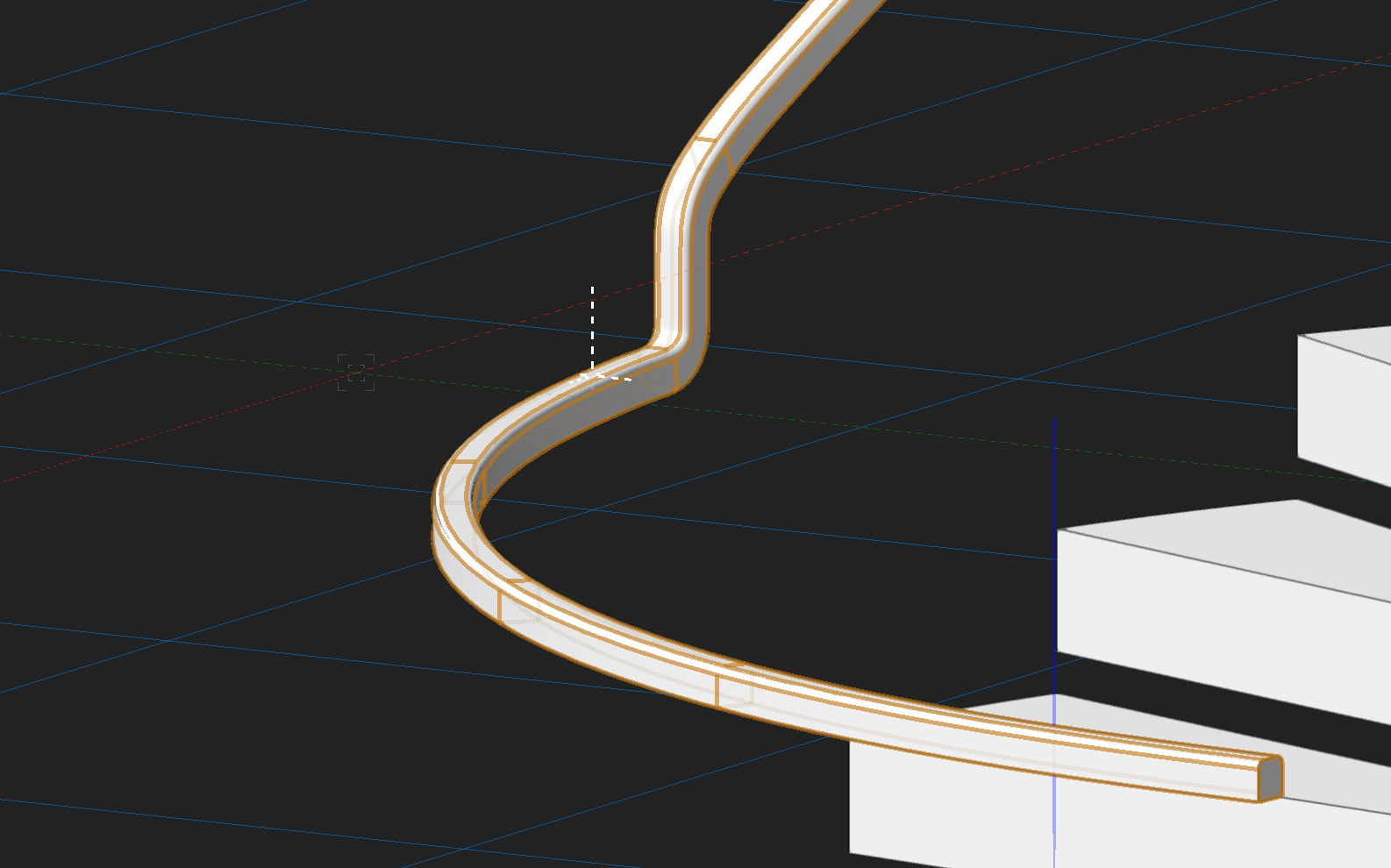 Making a smooth transition (in 3d) between two NURBS curves? - General Discussion - Vectorworks ...