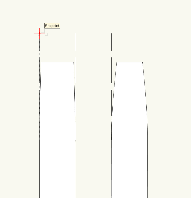 How to create u shape from side profile on a curved wall - Architecture ...