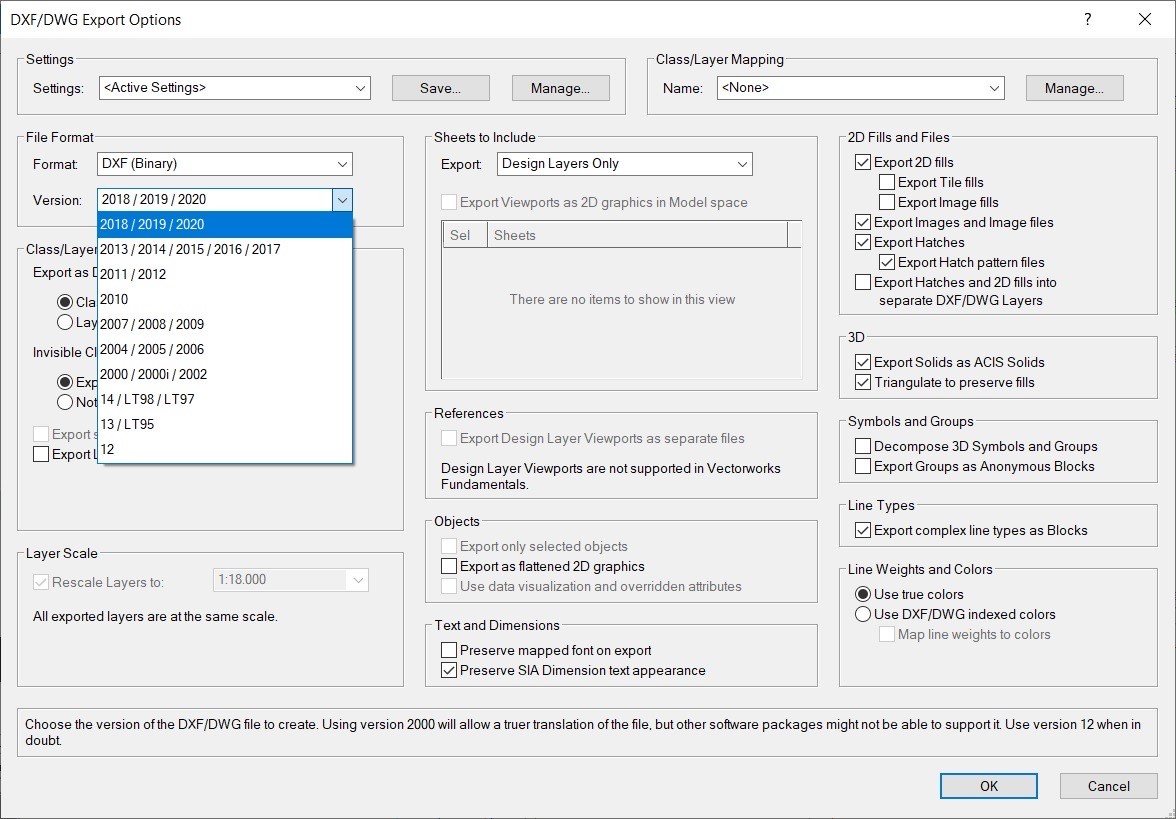 Converting Vectorworks 2020 files (VWX files) to LaserTemplater55 LT55 ...