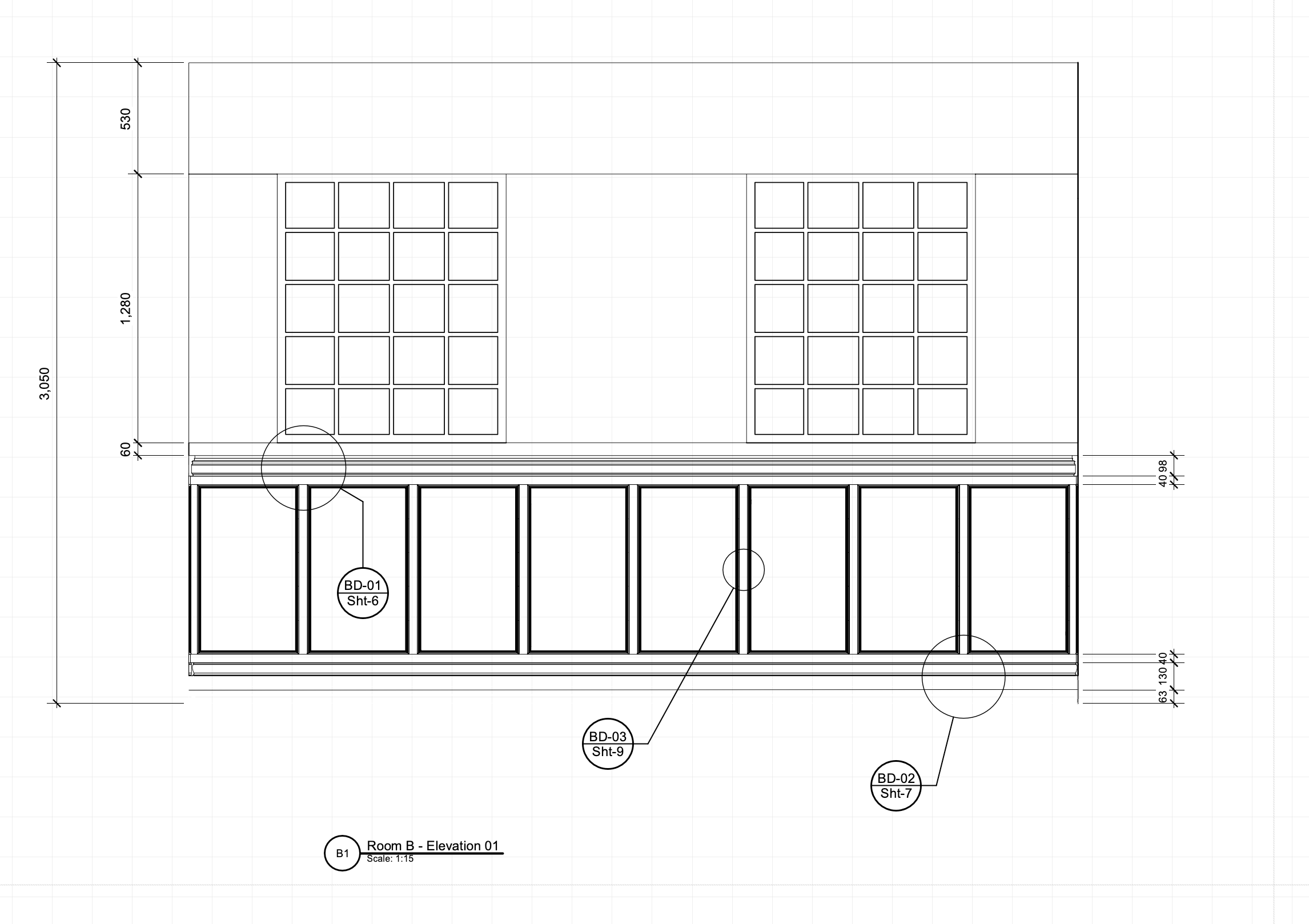 How do I apply hatch on interior elevation? - Architecture ...