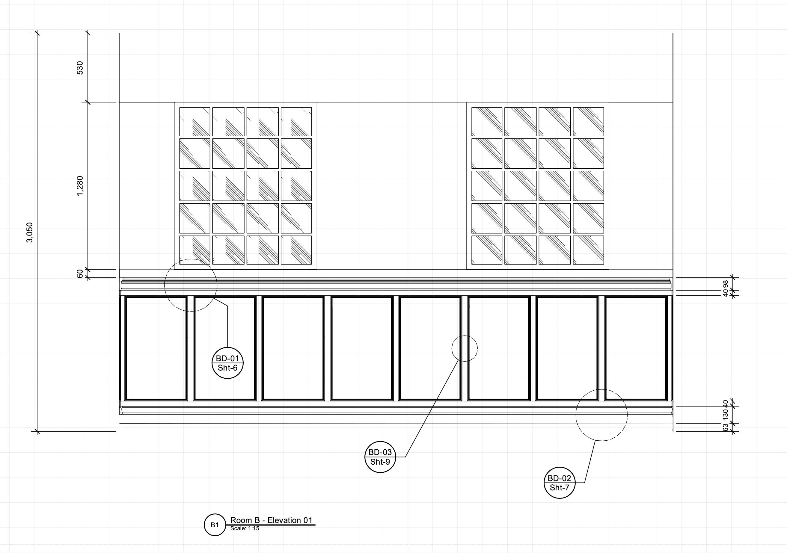 How do I apply hatch on interior elevation? - Architecture ...