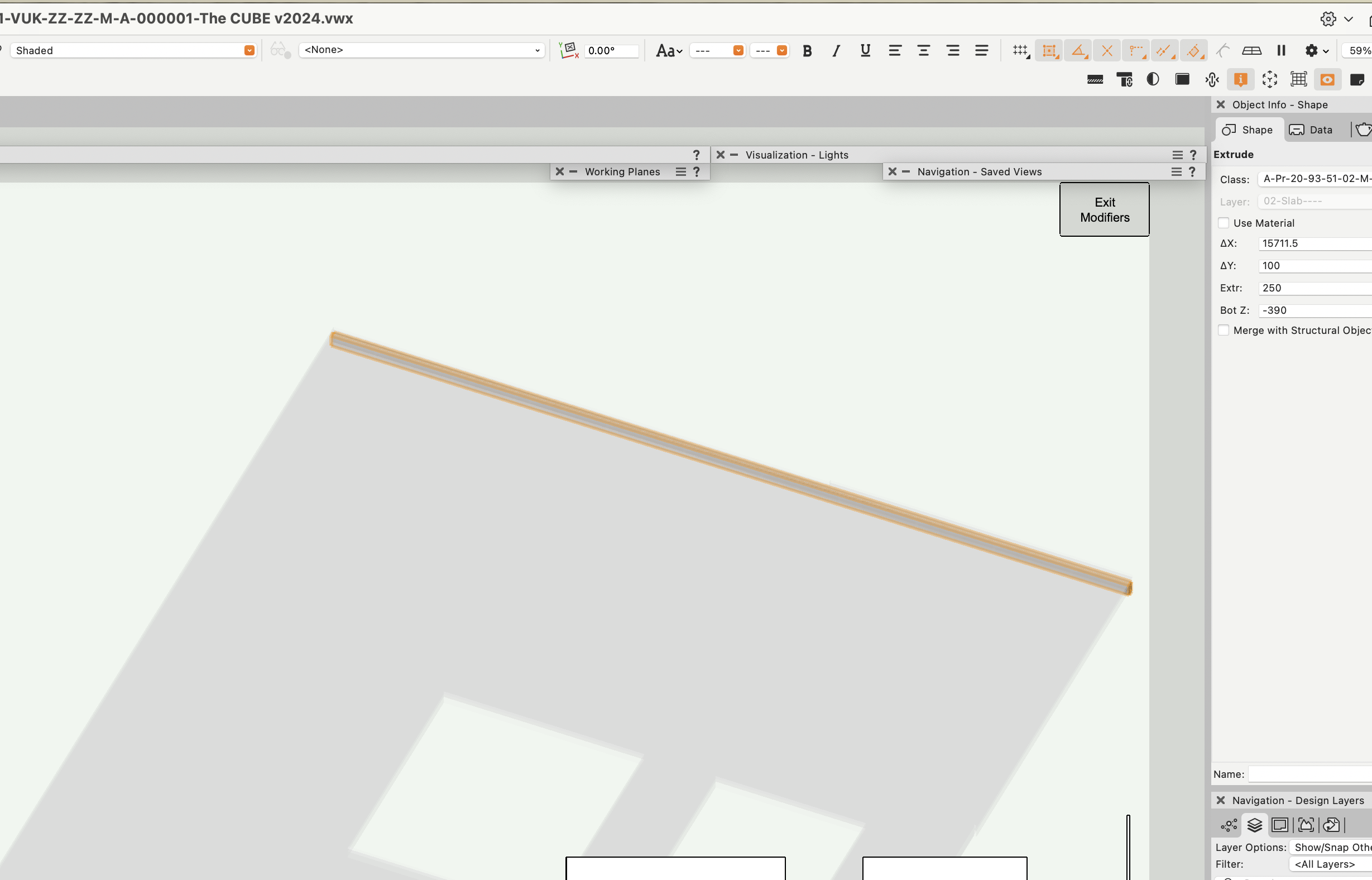 How To Reproduce This Components Intersection In Section Vp As Seen In Sample Vectorworks
