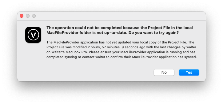 Project Sharing Issue Troubleshooting Vectorworks Community Board