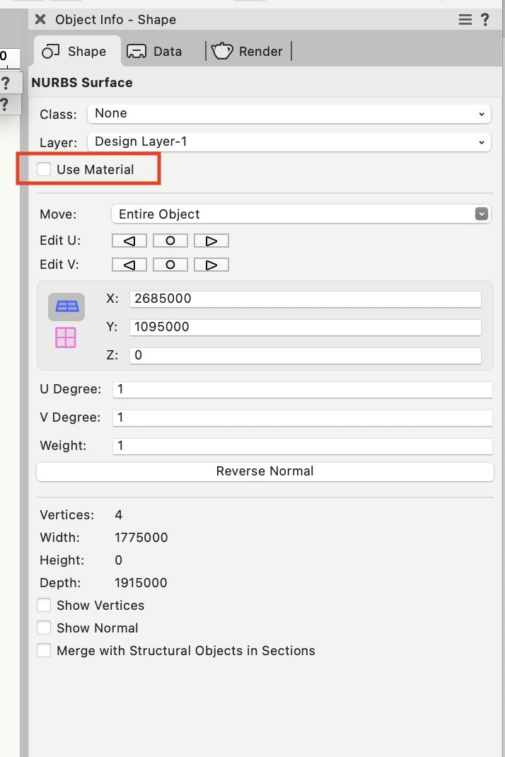 Extract Surfaces for walls - Architecture - Vectorworks Community Board
