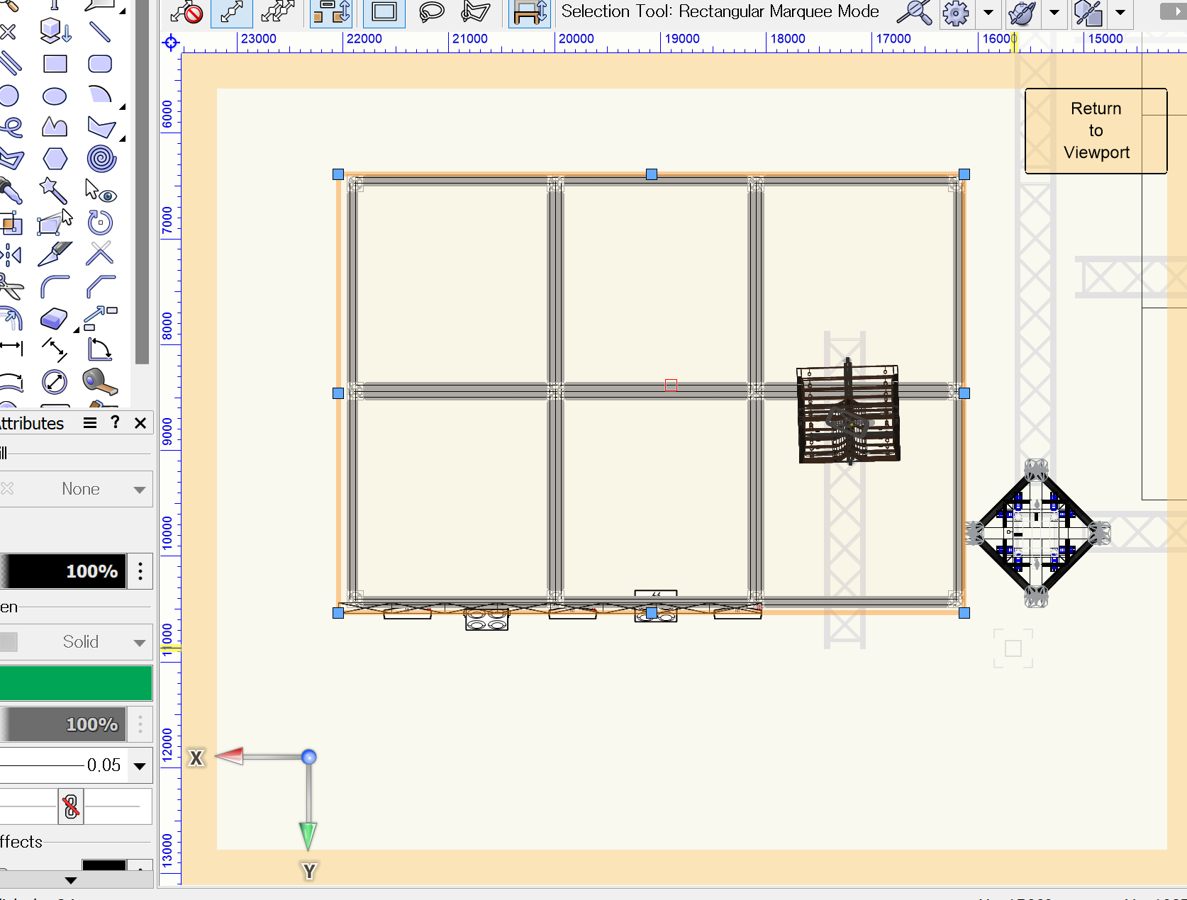 Imported Truss or Structures from SKP Do Not Change Color in TOP View ...