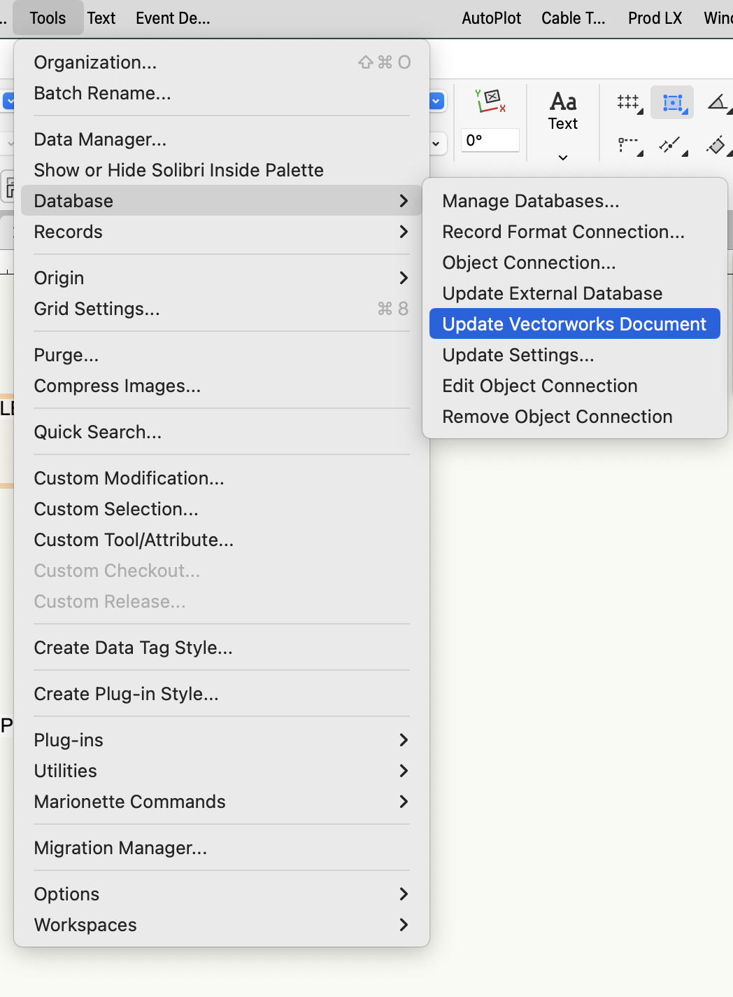 Data pull from database - General Discussion - Vectorworks Community Board